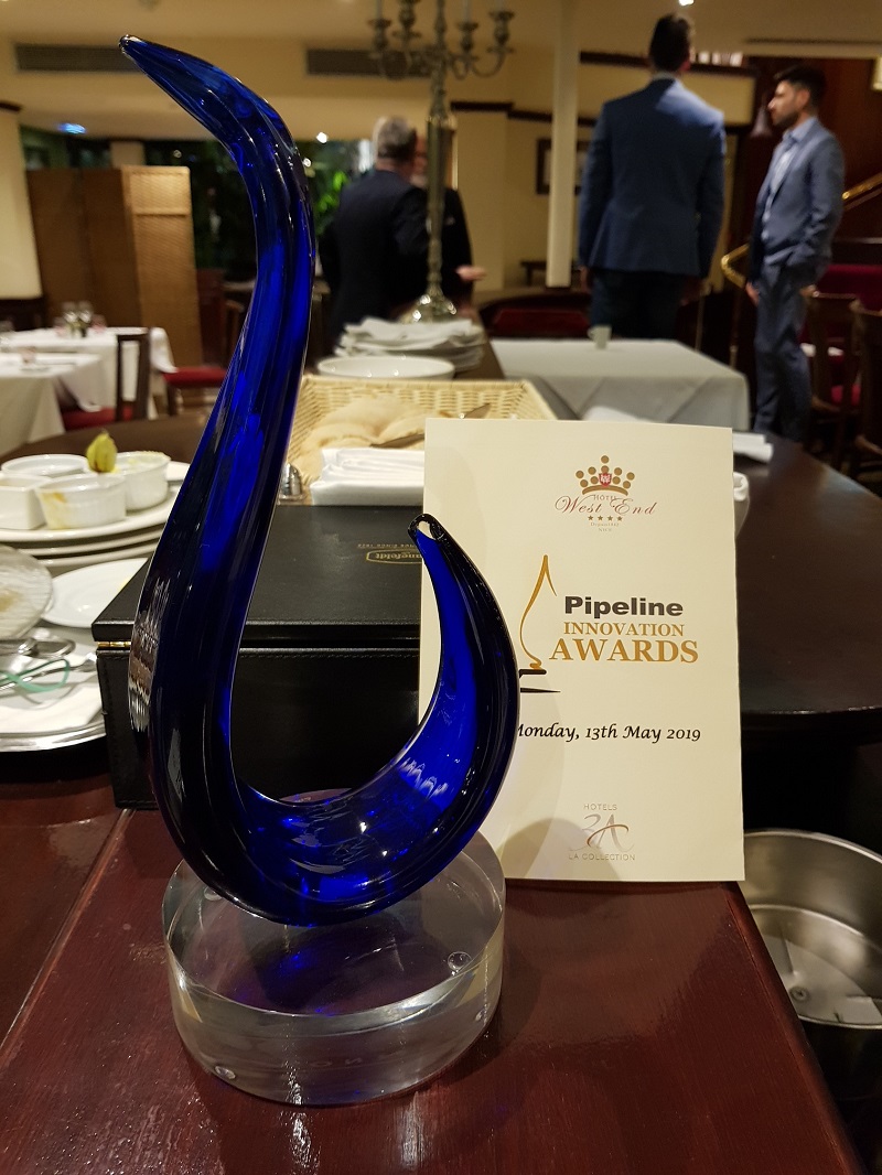 Another Award Trophy for the LightRiver Team - JSA