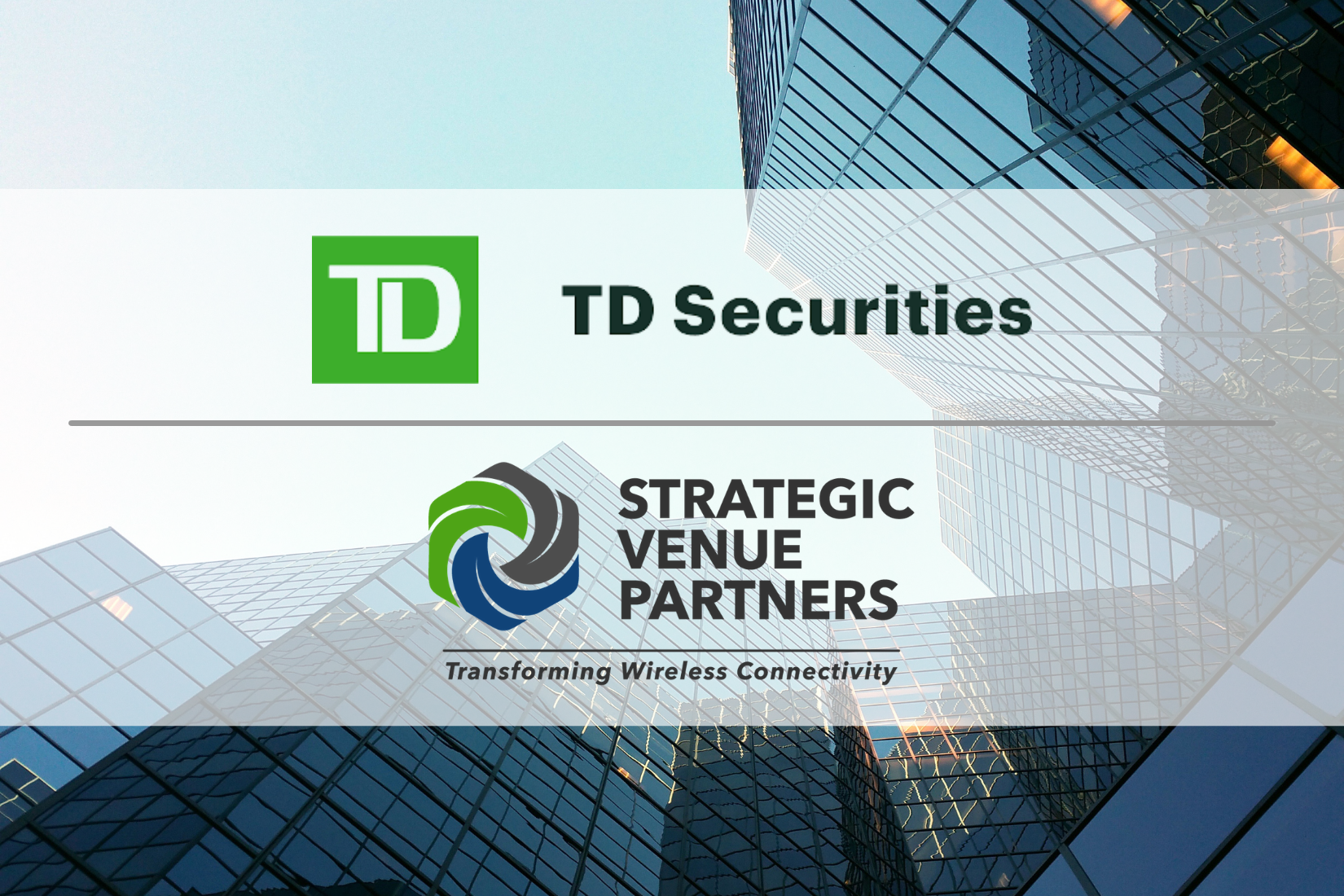 SVP Secures Capital for Wireless Infrastructure Development
