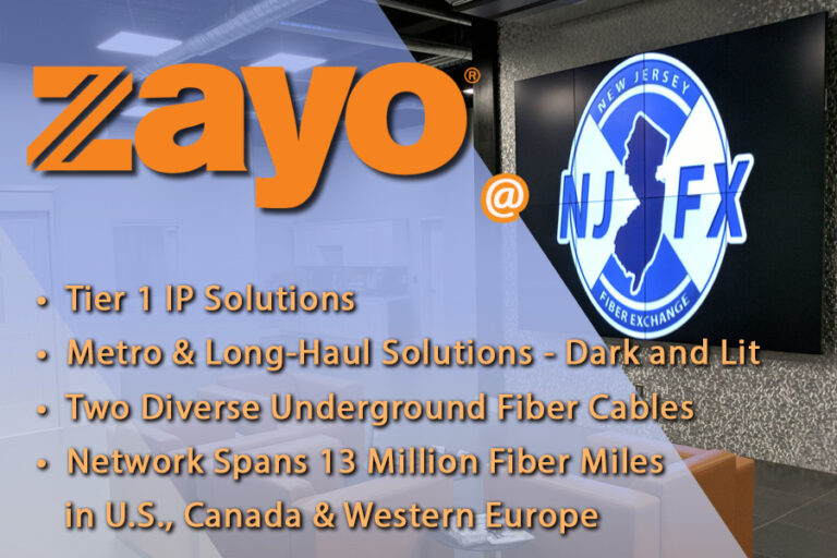 Zayo Completes Expansion at NJFX with Additional High Capacity Fiber ...