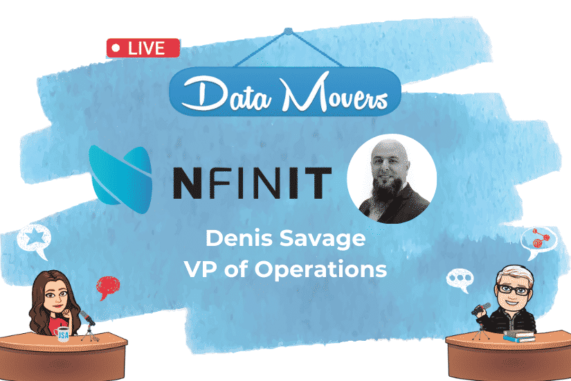 Data Movers Podcast: How To Break Into The IT Sector with NFINIT’s Denis Savage - JSA