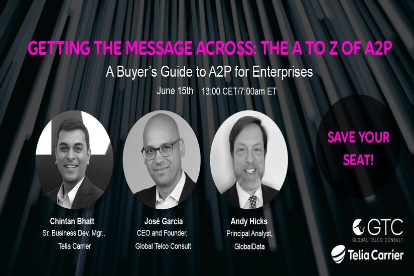 Learn A2P From A to Z with Telia Carrier on June 15th - JSA