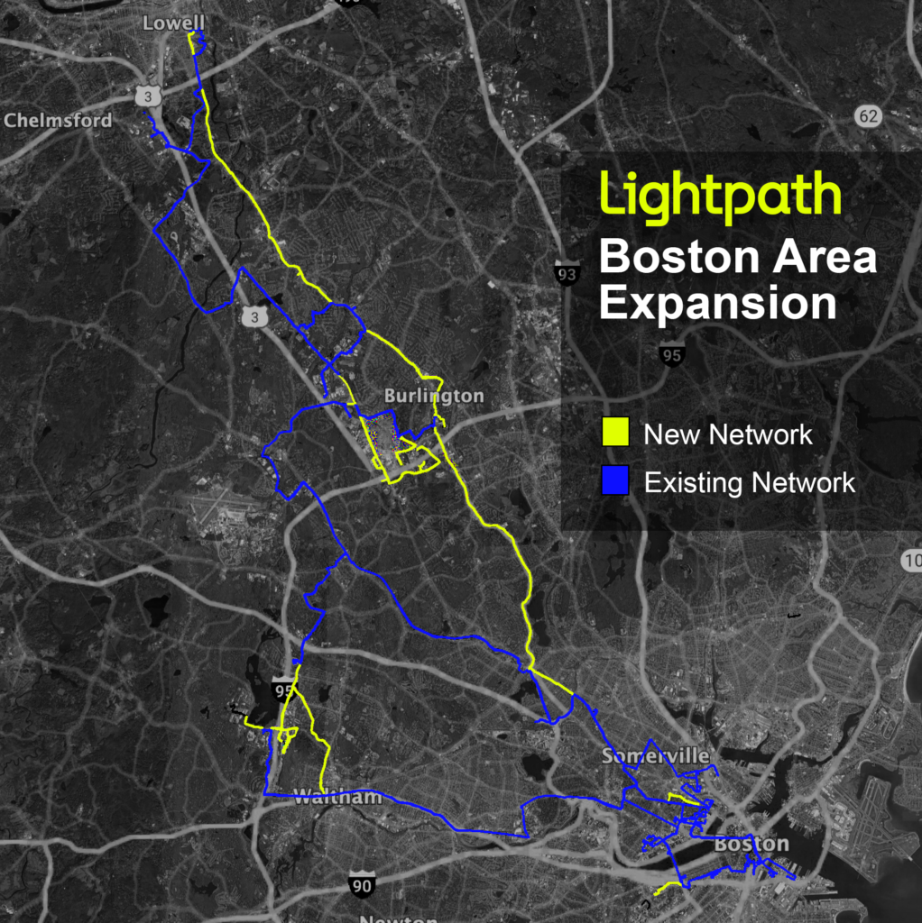 Lightpath Announces Major Expansion to Fiber Network in Boston Region - JSA