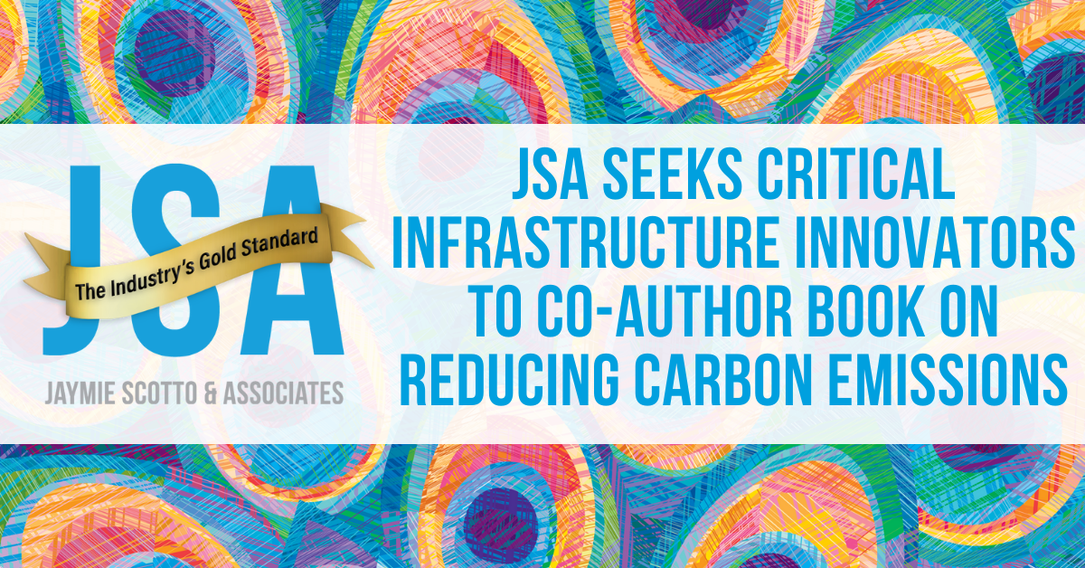 JSA Seeks Innovators to Co-Author Book on Reducing Carbon Emissions