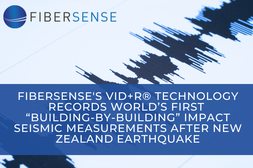 FiberSense Records Measurements After New Zealand Earthquake