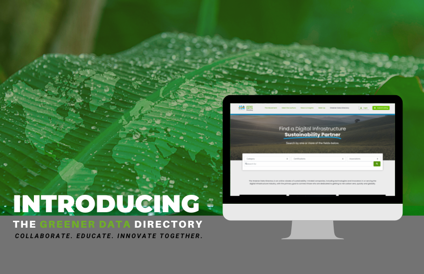 JSA Announces the Launch of Brand New Greener Data Directory