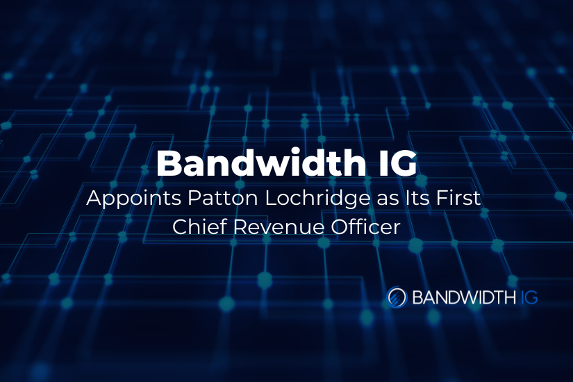 Bandwidth IG Adds Chief Revenue Officer to Its Leadership Team - JSA