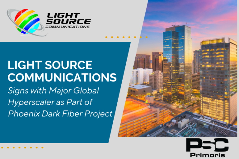 Light Source Signs With Major Global Hyperscaler As Part of Phoenix ...