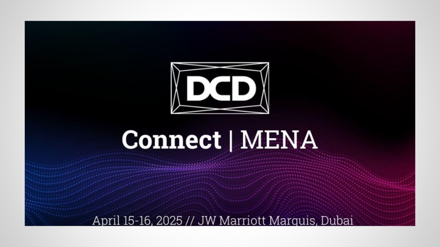 DCD>Connect MENA - JSA
