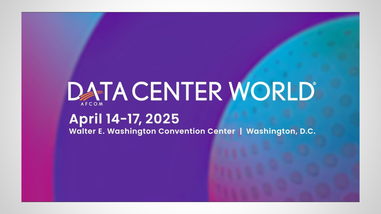 Data Center World - JSA