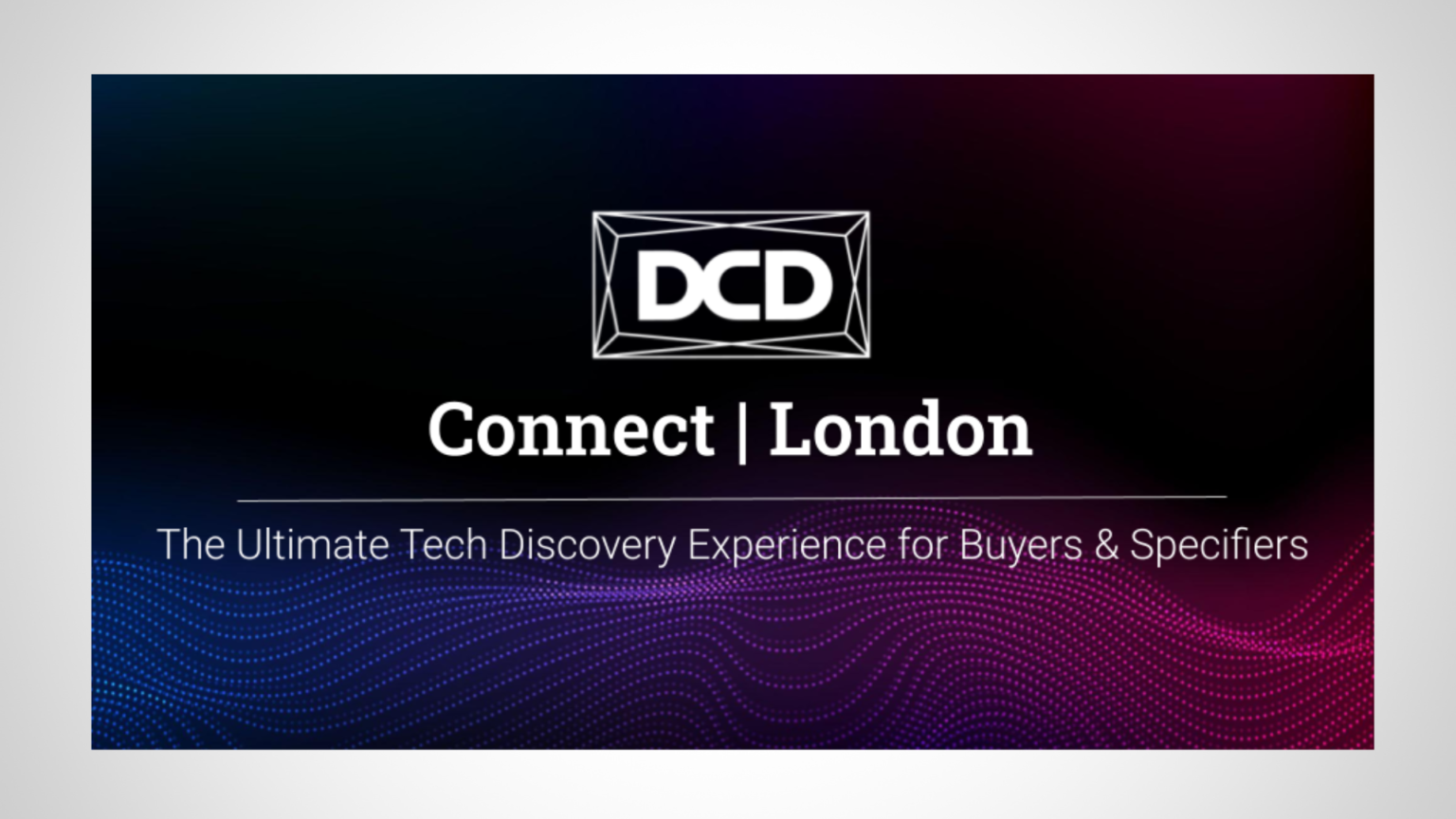 DCD > Connect London - JSA