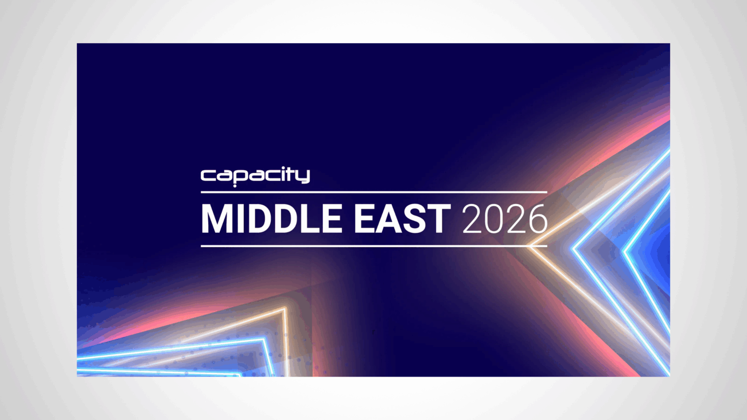 Capacity Middle East 2026 - JSA